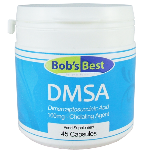 DMSA (Dimercaptosuccinic Acid) - 45 - 100mg Capsules