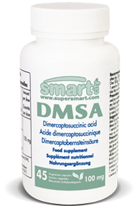 DMSA - 45 100mg Vcaps - Toxin & Mercury Chelator - Detox & Chelation ...